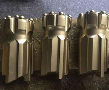 China Forging Top Hammer Drilling / T45 Retract Thread Button Rock Drill Bit 76mm for sale