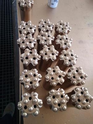 China T38 Threaded Button Drill Bit 64mm 102mm 127mm For Long Hole Drilling for sale