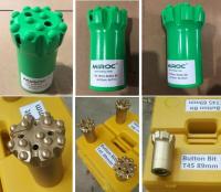 China T45 Retractable Drill Bit For Mining / Construction , Tungsten Carbide Forging for sale