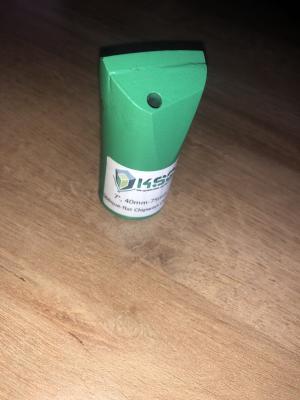 China High Wear Resistance Rock Drilling Tools Tapered Chisel Bit Oblique - Flat Chipways for sale