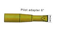 China Pilot Adapter 6° / Thread Drill Shank Model R25 Rock Drilling Tools for sale