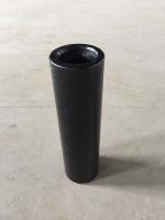 China Black Thread T38 Drill semi bridge Coupling Sleeve Length 7  1 / 2 Inch Diameter 55mm for sale