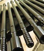 China Male Female Threaded Rock Drill Guide Speed Rod High Precision T38 Thread for sale