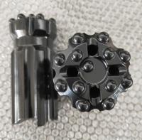 China T38 64mm Thread Retrac Button Drill Bit Top Hammer Rock Drill 76mm 89mm 102mm Flat / Drop Center for sale