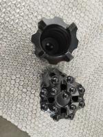 China Black Small Button Drill Bit T38 64mm 4 Holes Rock Drilling Tools High Precision for sale