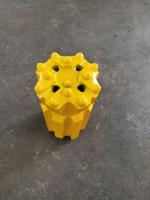 China Tungsten Carbide Button Drill Bit Threaded R32 76mm 3 Inch Retrac Drill Bits Drop Center 4 Holes for sale