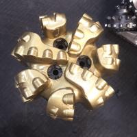 China Water Well / Gas Oil Well Drilling PDC Bits 3 - 6 Blades Matrix Body / Steel Body for sale