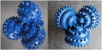 China Blue color Steel button 12-1/4 '' IADC537 TCI Roller Tricone Rock Drill Bits Tungsten Carbide Hard Rock for sale