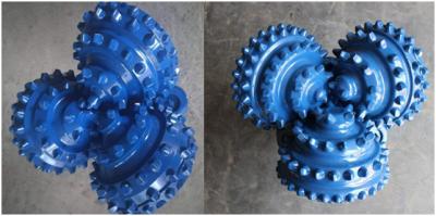 China Blue color Steel button 12-1/4 '' IADC537 TCI Roller Tricone Rock Drill Bits Tungsten Carbide Hard Rock for sale