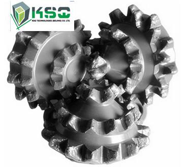 China Miled Button IADC642 TCI Roller Tricone Rock Drill Bits Conical Tungsten Carbide Hard Rock for sale