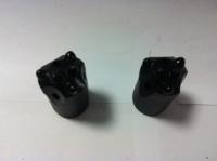 China Carbon Steel Small Rock Drill Bits 11 Degree Tapered Button Bit 7 Ballistic Buttons for sale