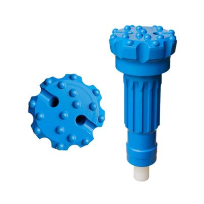 China 5 Inch High Air Pressure DTH Drill Bits 2 Holes Ore Mining Water Well Drill Bits for sale
