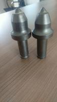 China Tungsten Carbide Tips Chisel Drill Bit With Double Step Shank / Bullet Tooth Cutter Bit for sale