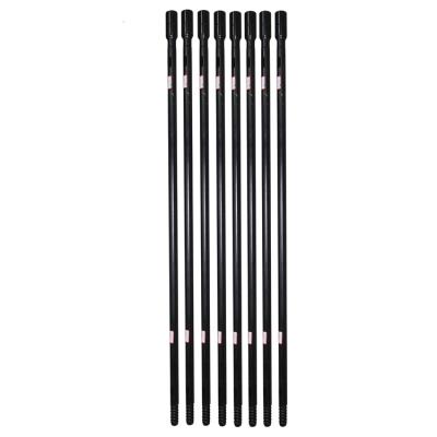 China Round MF Speed Extension Threaded Drill Rod Carbon Steel Material 3660mm Length for sale