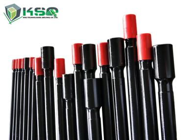 China Black Color MF Threaded Drill Rod Drifting Drill Rod T45 6 Feet For Mining for sale
