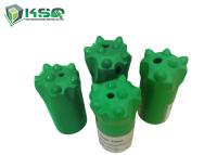China Tapered Button Drill Bit 11° Carbon Steel Short Skirt 38mm Coal Mining High Wear Resistance for sale