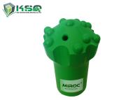 China Dome Retractable Drill Bit T45 Spherical / Ballistic Buttons Drifting Tunneling for sale