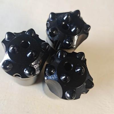 China Rock Drill Spare Parts 12 Degrees Tapered Dril Bit With 7 Carbides Insert for sale