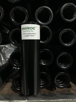 China T45 210mm Threaded Rod Coupling Sleeve Mining Machine Accessories for sale