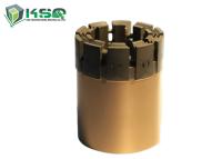 China Precision Diamond Core Bit For Hard Rock Flat Bit Profile 1.82
