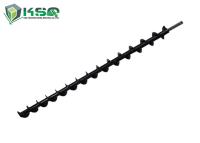 China 500 - 1500mm Drill Rod Spiral Geological High Wear Resistant Friction Welding for sale