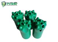 China Quarry Hard Rock Drilling Tools Tapered Button Drill Bit 7 Buttons OD 34mm 36mm 38mm for sale