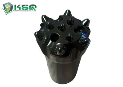 China T45 76mm Flat Face 10 Ballistic Long Hole Drilling Button Drill Bit for sale
