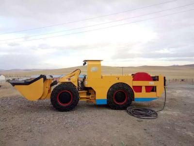 China 0.6cbm Bucket Small Tunnel Underground Electric Load Haul Dump Machines for sale