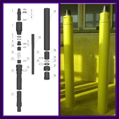 China High Strength Alloy Steel DTH Drilling Tools With CNC Milling DTHF345 for sale