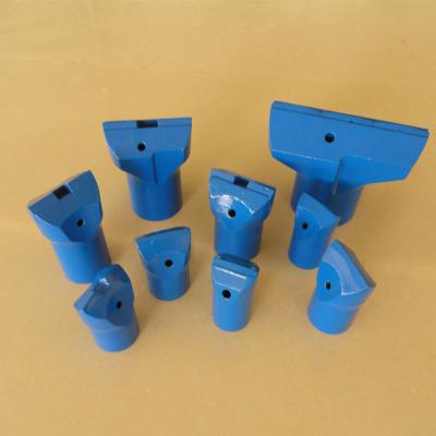 China 7° Tapered Flat Chipways Tungsten Carbide Drill Bit CNC Milling For Quarrying for sale