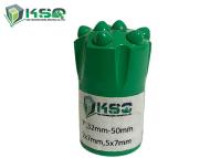 China 34mm 4 Buttons 7 Degree Tapered Button Drilling Bits for sale