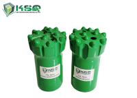 China Rock Drilling Tools High Wear Resistance T38 - 76mm Concave Face Button Drill Bits for sale