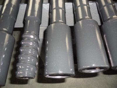 China T38 / T45  Threaded Drilling Tools , Long Hole Drilling Thread Extention Rod for sale