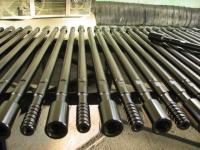 China Black T45 3660mm Threaded Drill Rod Dia 46mm With Forging Process for sale