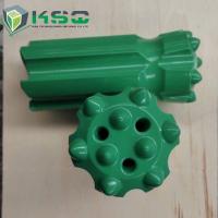 China Hard Rock Stone Drilling Tools , Tungsten Carbide Thread Button Bit for sale