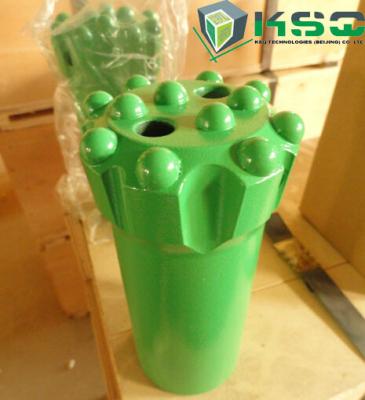 China Flat Green Carbide Button Bit , Quarry / Mining Hard Rock Drilling Bits for sale