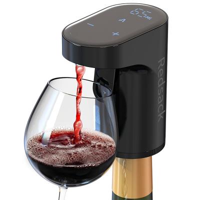China 2025 Hot Selling Colorful Multi Smart Wine Dispenser With LED Display Rechargeable Battery for sale