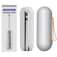 China 2025 2000mah Electric Peri Bottle Shattaf Shower Toilet Spray Bottle Sprayer Portable Water Bidet for sale
