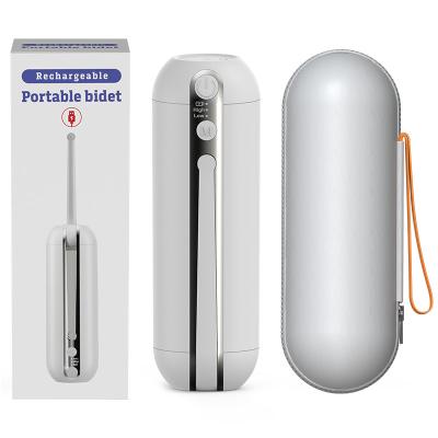 China 2025 2000mah Electric Peri Bottle Shattaf Shower Toilet Spray Bottle Sprayer Portable Water Bidet for sale