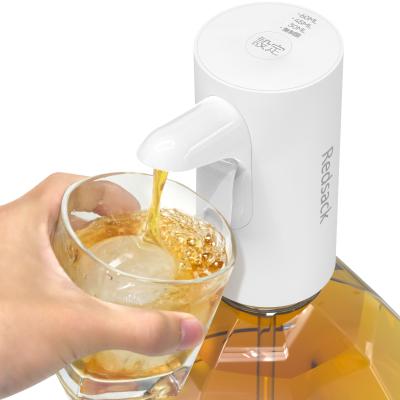 China Portable Digital Wine Dispenser 1200 mah Automatic Pour Hands-Free Sensor Auto Stop Technology Electric Aerator Decanter for sale