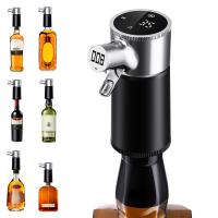 China Customized LOGO 1400mah Rechargeable Battery Black automatic water dispenser for Party Home for sale