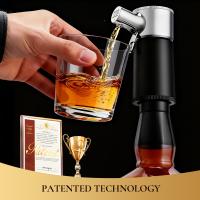 China 2026 High-flow design 50ml in 2 Seconds Portable Whisky Dispenser Pump for sale