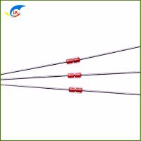 China 28mm MF58 100K 3950 Glass Package Radial Type Thermistor For Hair Straightener for sale