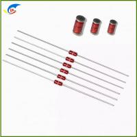 China 28mm MF58 100K 3950 Glass Package Radial Type Thermistor For Hair Straightener for sale