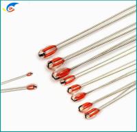 China MF51 100K 3950 Single Ended Glass Sealed NTC Thermistor For Medical Devices for sale