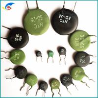 China MF72 Power NTC Thermistor  5D-15  6A  5Ohm  Copper Wire Green Silicon For Switching Power Supply for sale