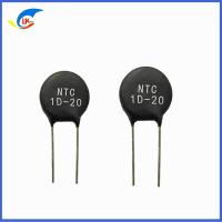 China MF72 Series 1D-20 1 Ohm 10A 20mm 1D-20 Surge Current Suppression NTC Thermistor Suitable For High Power Power Supply for sale