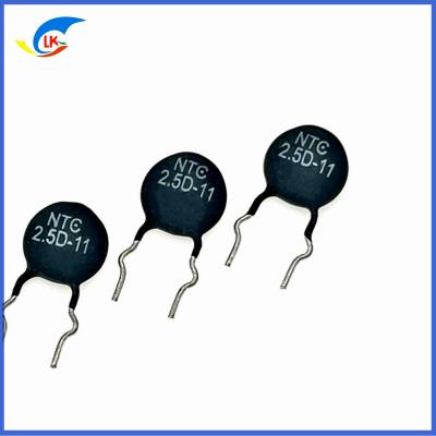 China MF72 Series 2.5D-11 2.5 Ohm 11mm Surge Current Suppression NTC Thermistor For Power Adapter for sale
