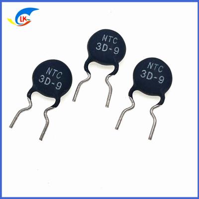 China MF72 3D-9 NTC Power Thermistor 3 Ohm 9mm For Household Appliances Surge Current Protection for sale