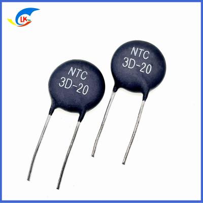 China MF72 Power Series 3D-20 3 Ohm 20MM Surge Current Suppression NTC Thermistor For Switching Power Supply for sale